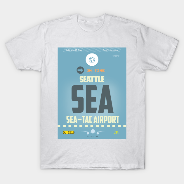 SEA Seattle Airport Code Airport Code T Shirt TeePublic sea-seattle-airport-code-airport-code-t-shirt-teepublic
